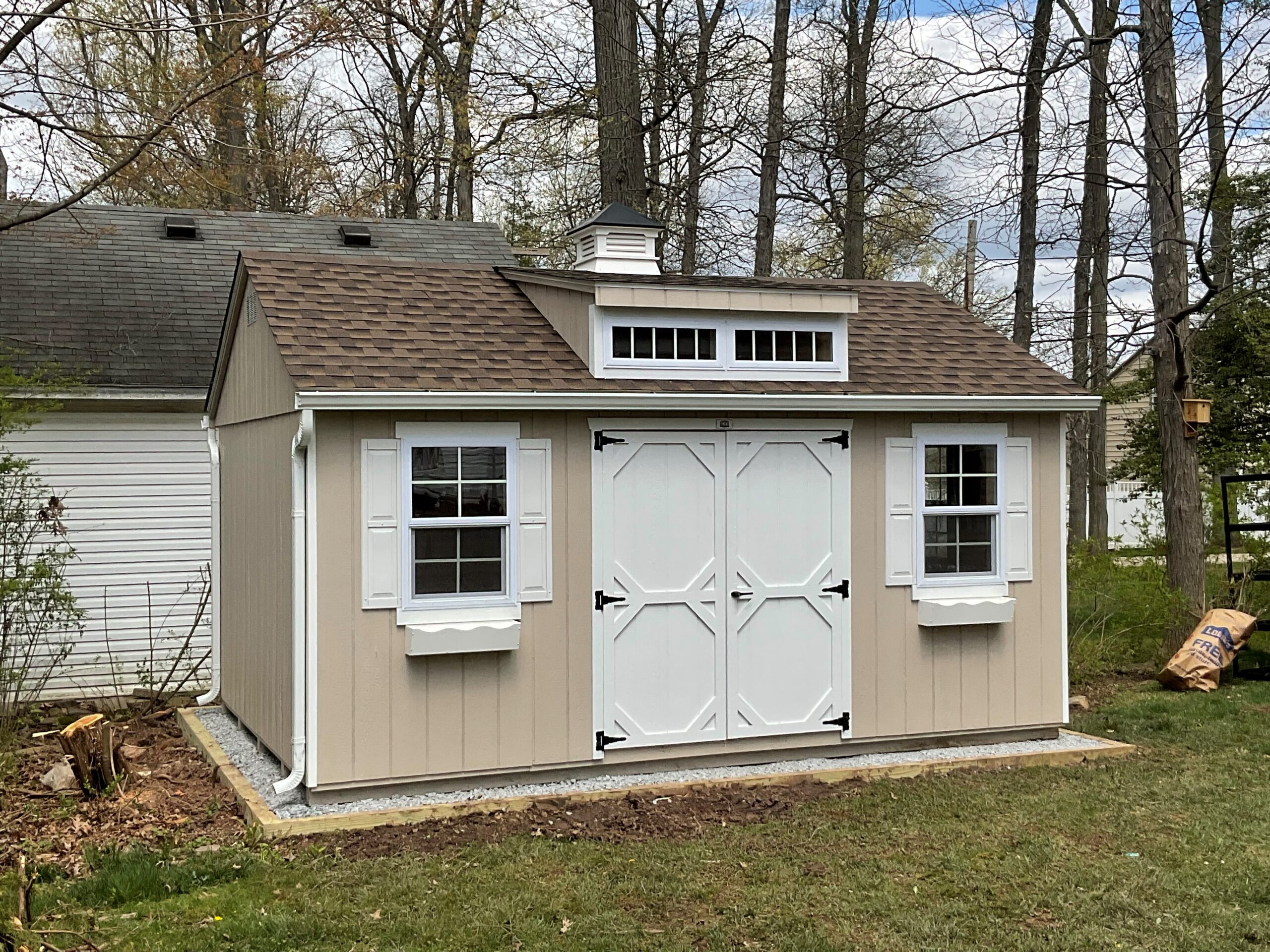 12x16 Cottage With 7/12 Pitch - Glick Structures