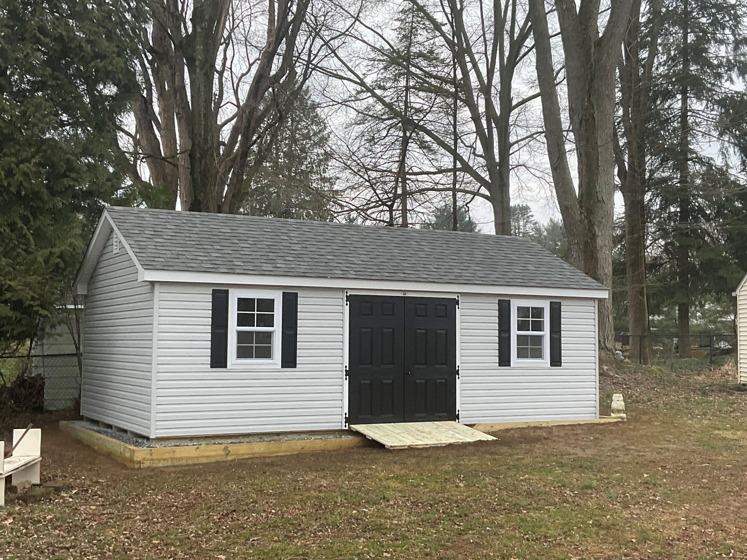 14x24 Vinyl Classic Garden Cottage - Glick Structures