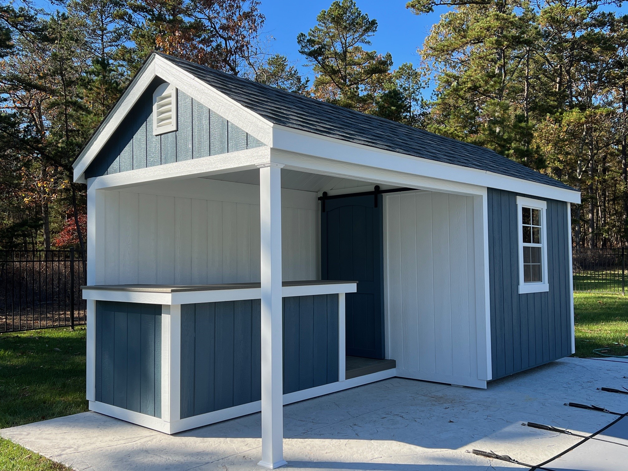 8x18 Swansea Pool House - Glick Structures