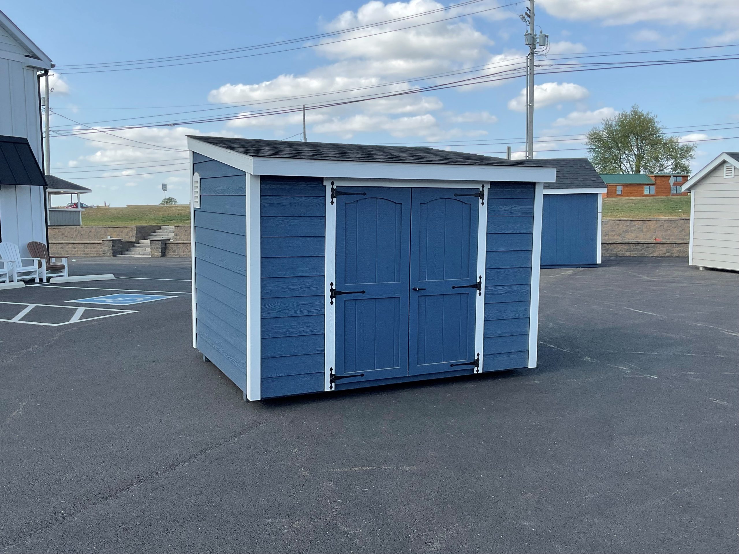 8x10 Painted Classic Lean-To - Glick Structures